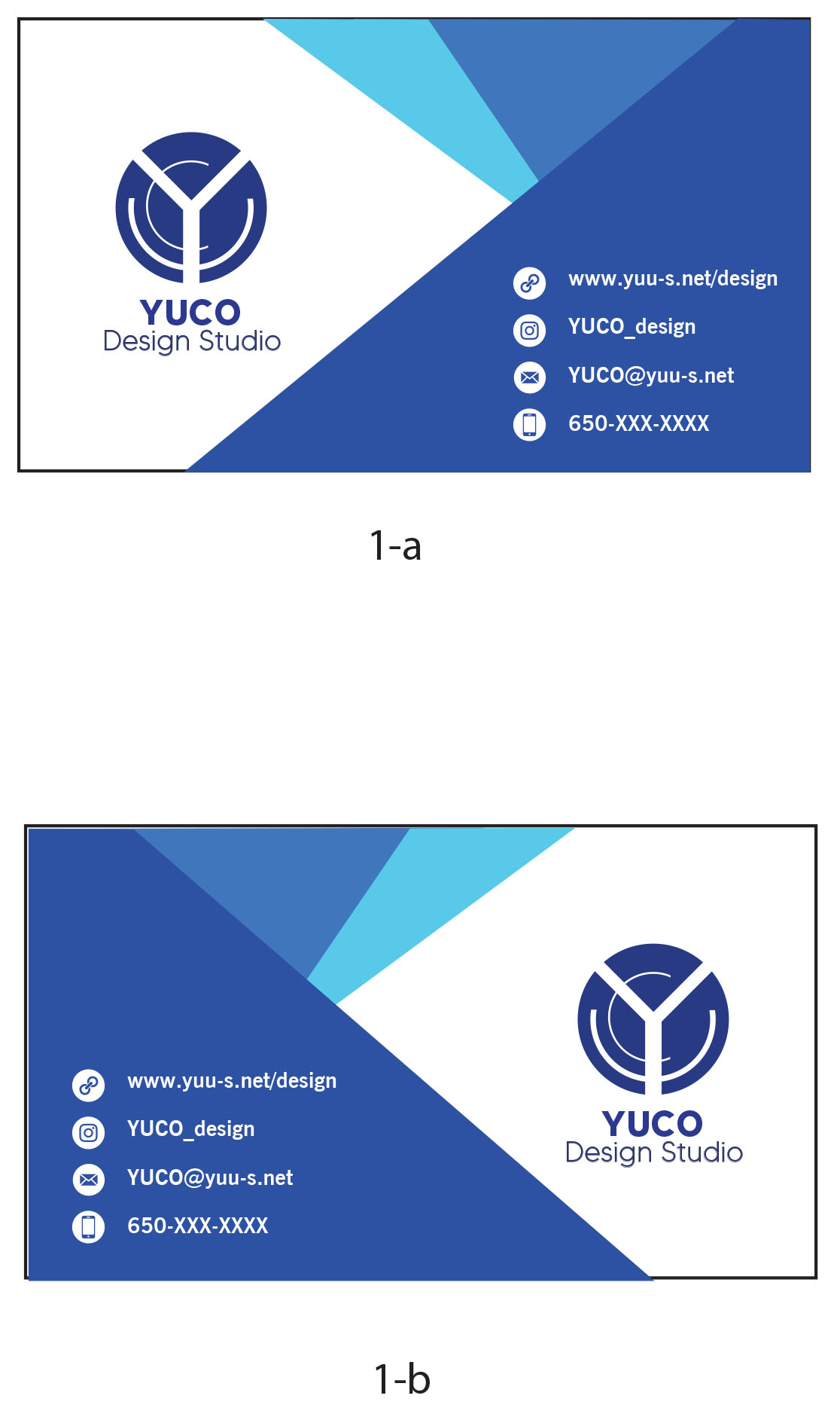 Business Card design - YUCO Design Studio